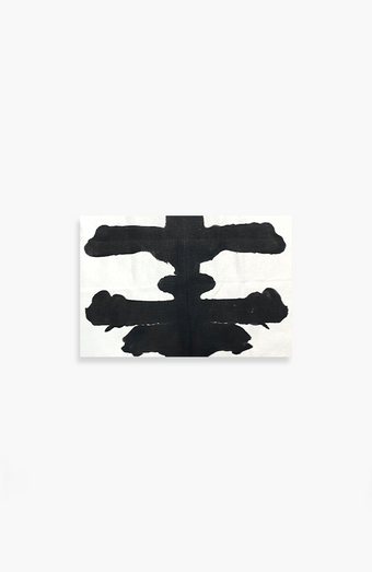 Ink Blots - Noir on Linen 27 x 16 – The Porter Teleo Shop